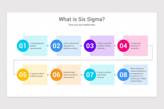 Six Sigma Diagram PowerPoint PPT Template | Nulivo Market