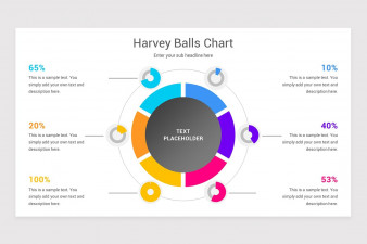 Harvey Balls Chart PowerPoint Template | Nulivo Market
