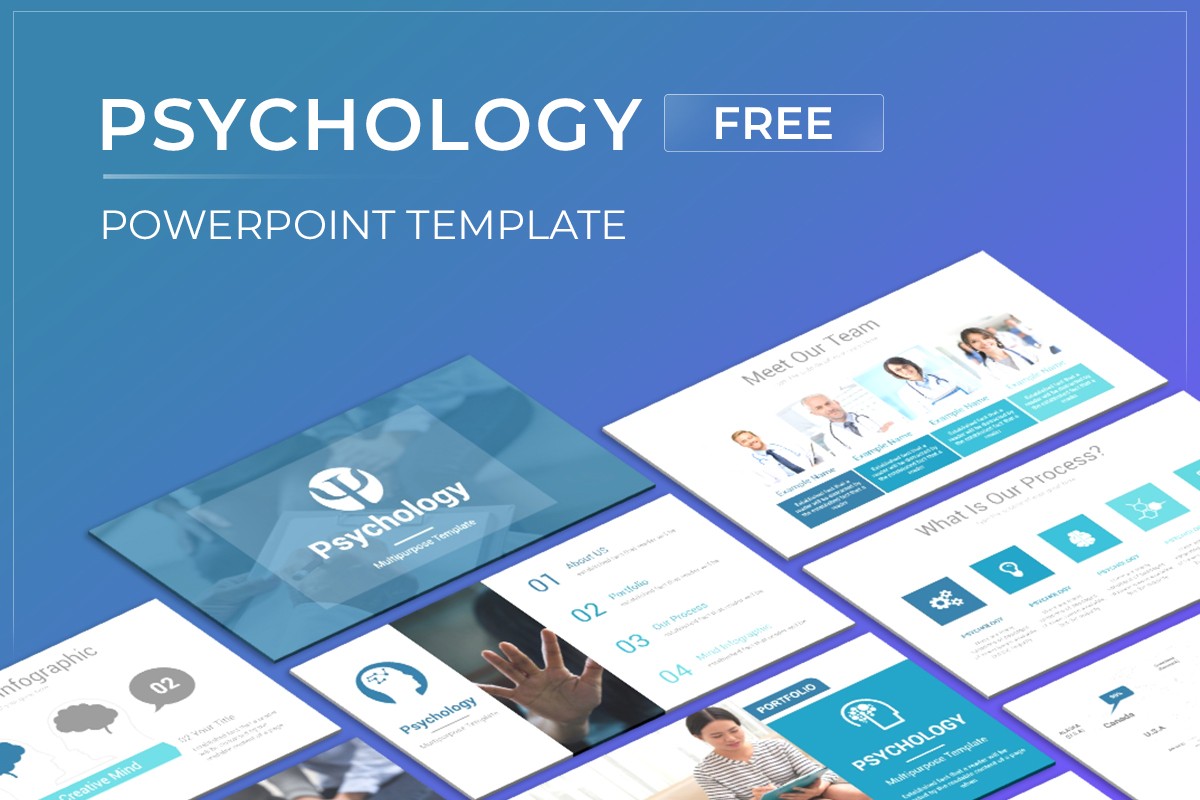Free Ppt Template Psychology
