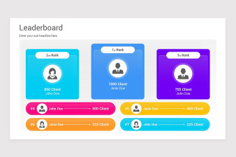 Leaderboard PowerPoint Template | Nulivo Market