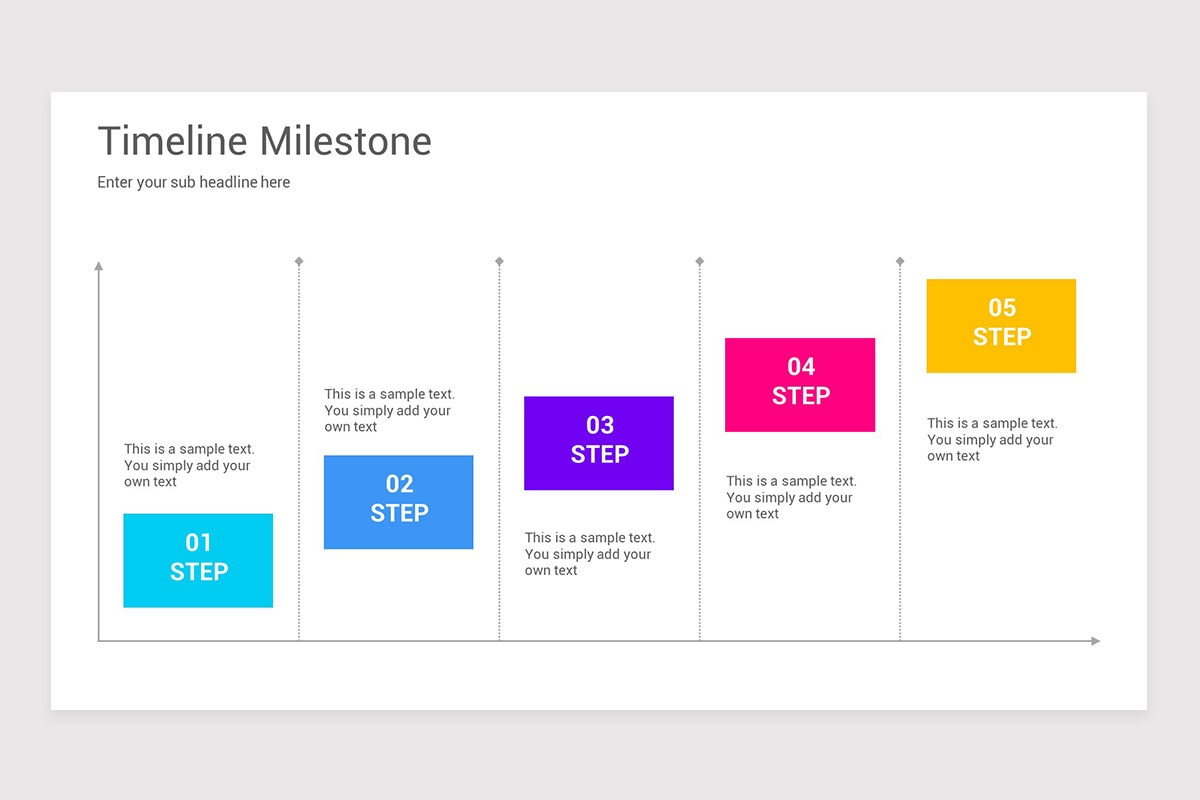 Timeline Milestones Google Slides Template | Nulivo Market