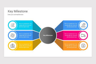 Timeline Milestones Keynote Template | Nulivo Market