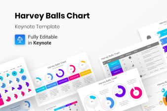 Harvey Balls Chart Keynote Template | Nulivo Market