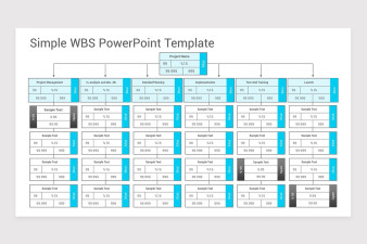 Work Breakdown Structure Google Slides Template | Nulivo Market