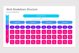 Work Breakdown Structure Google Slides Template | Nulivo Market