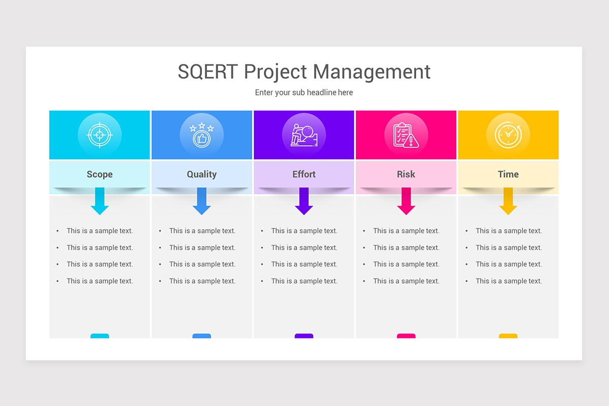 SQERT Project Management Google Slides Template | Nulivo Market