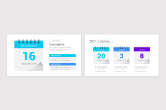 2024 Calendar Google Slides Template | Nulivo Market