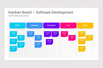Kanban Methodology PowerPoint PPT Template | Nulivo Market