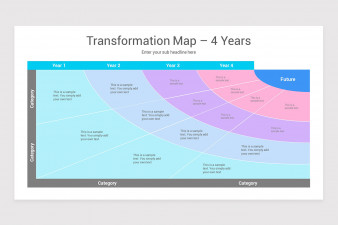 Transformation Map Diagrams PowerPoint Template | Nulivo Market