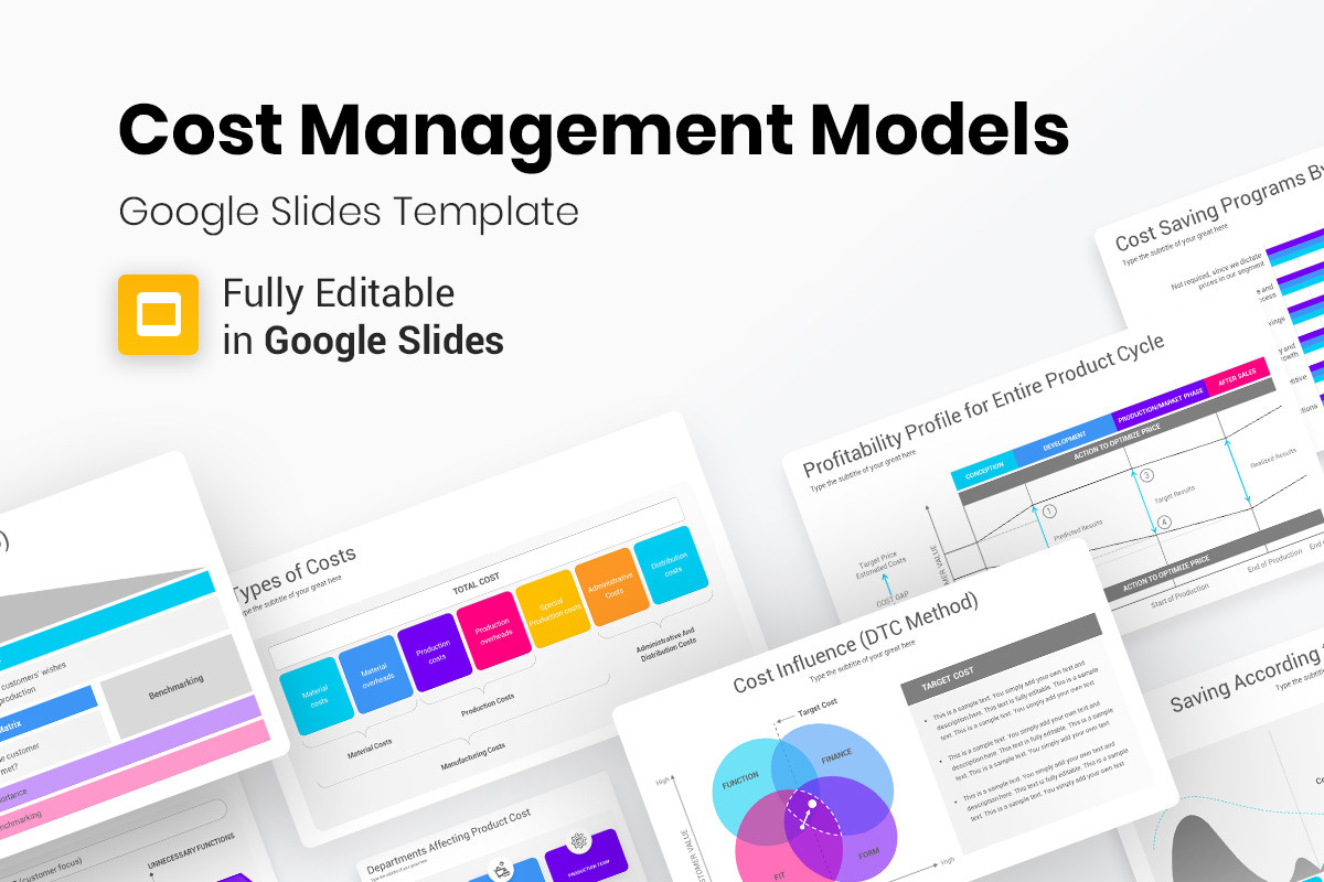 Cost Management Models Google Slides Template | Nulivo Market