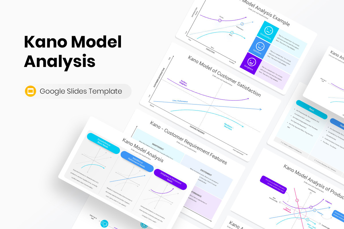 Kano Model Analysis Google Slides Template | Nulivo Market