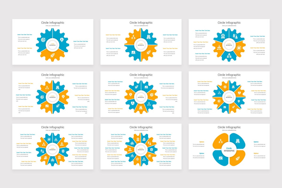 Custom Circles PowerPoint Template | Nulivo Market