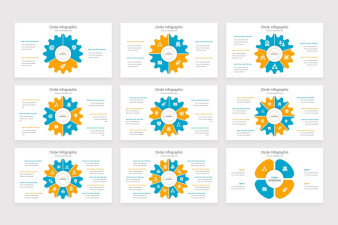 Custom Circles PowerPoint Template | Nulivo Market