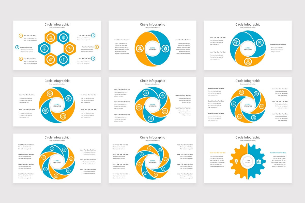 Custom Circles Google Slide Template | Nulivo Market