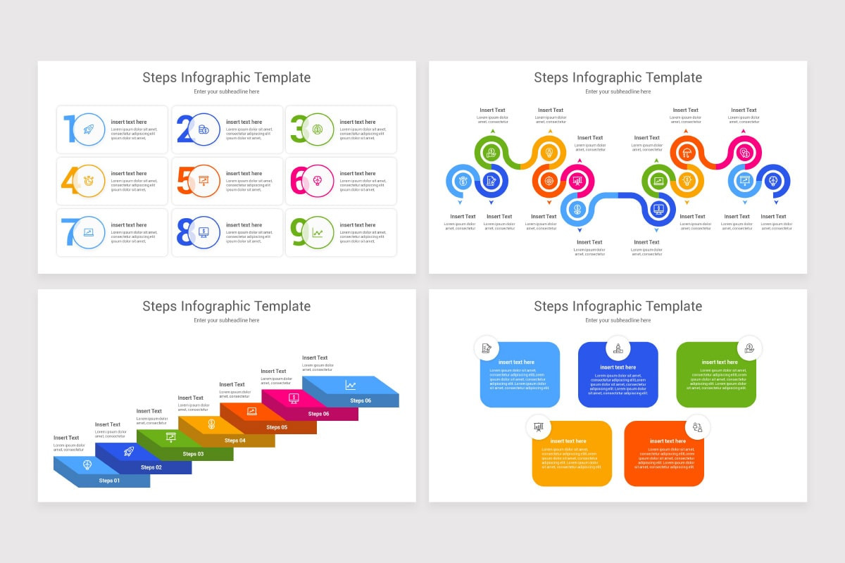 Marketing Steps Keynote Template | Nulivo Market