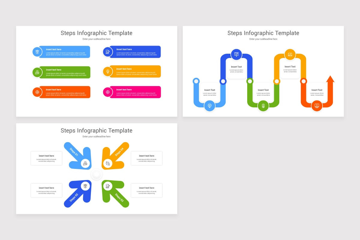 Marketing Steps Google Slide Template | Nulivo Market