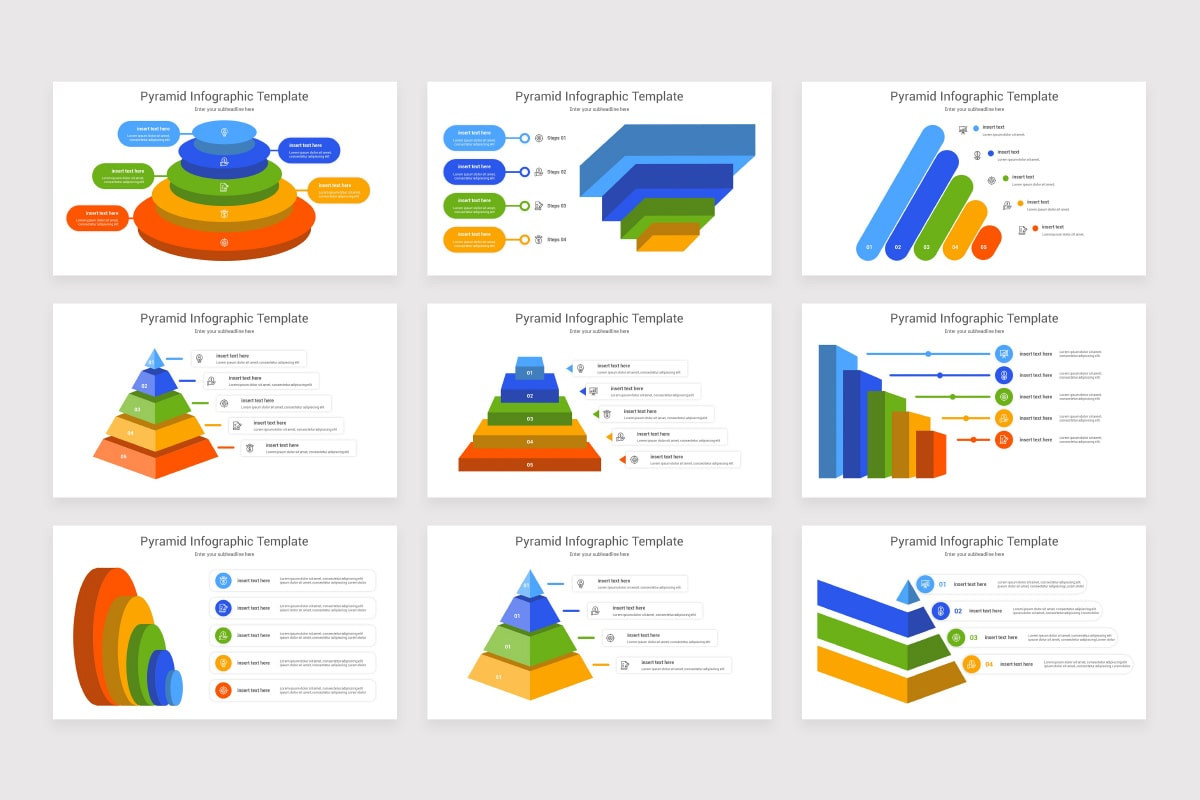 Marketing Pyramid PowerPoint Template | Nulivo Market