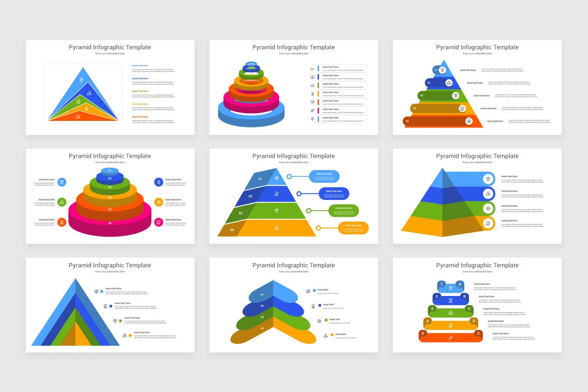 Marketing Pyramid PowerPoint Template | Nulivo Market
