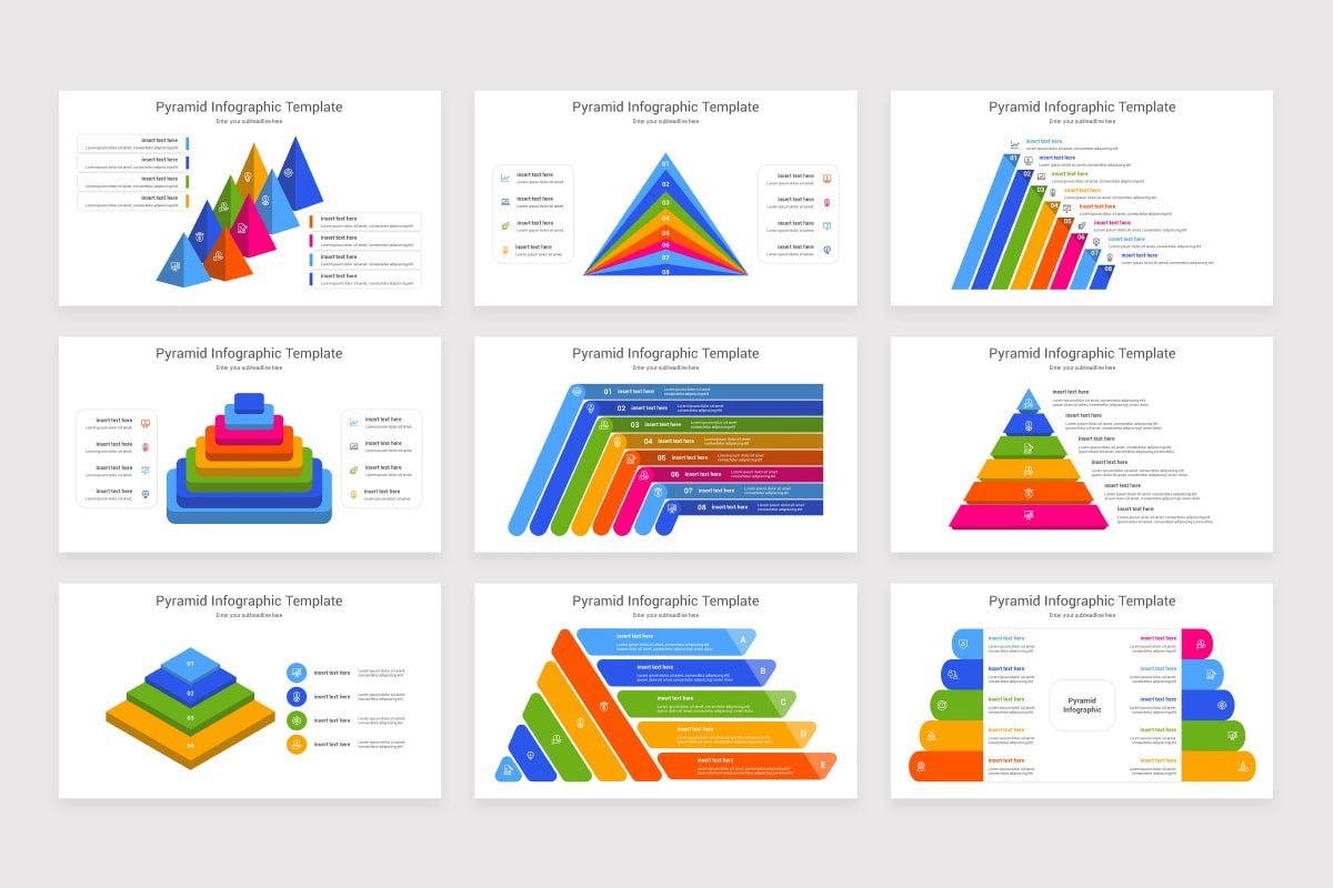 Marketing Pyramid PowerPoint Template | Nulivo Market