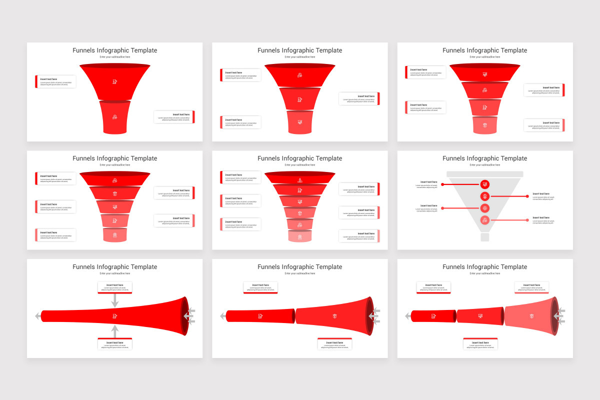 Funnel Toolbox 2D PowerPoint Template | Nulivo Market