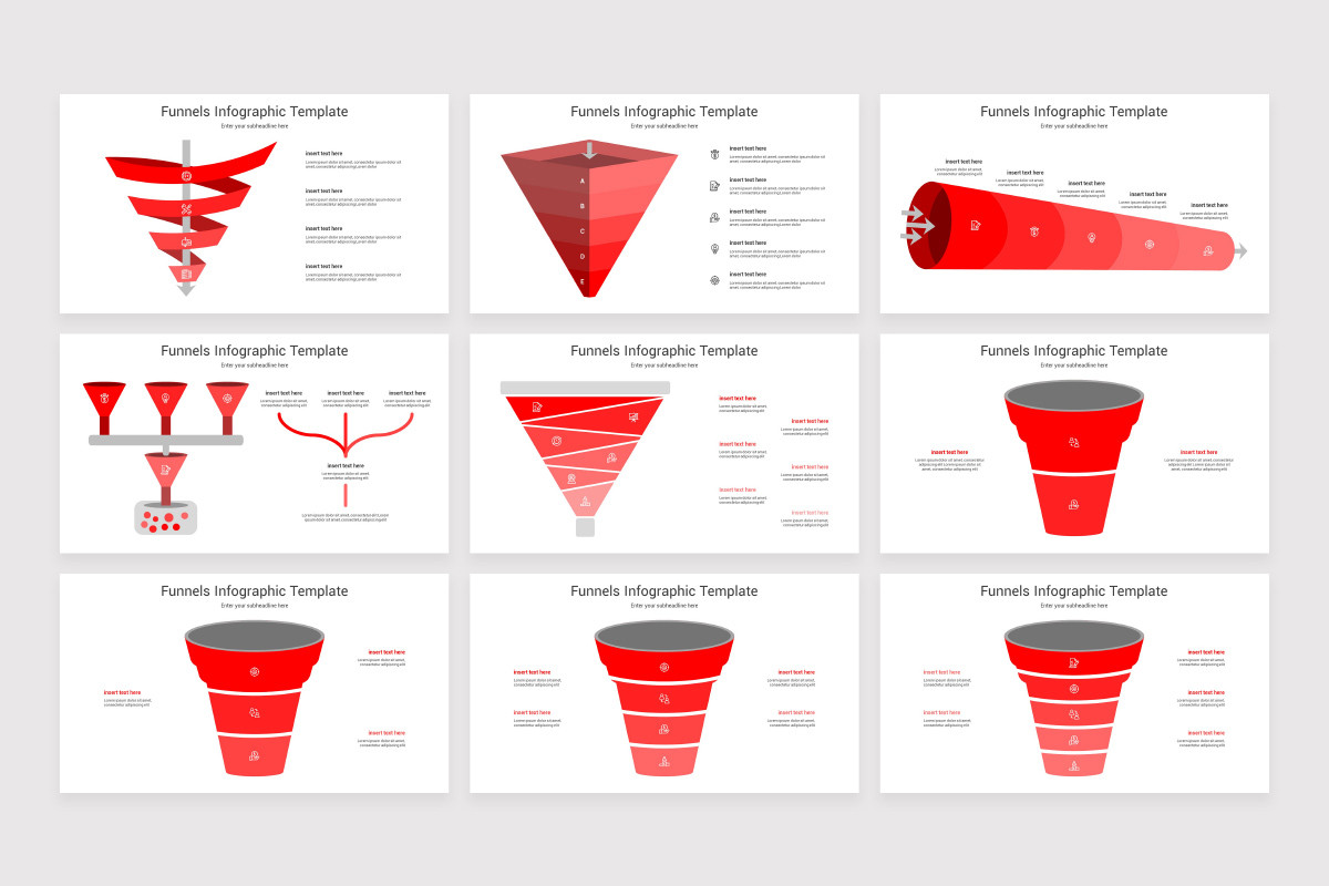 Funnel Toolbox 2D PowerPoint Template | Nulivo Market
