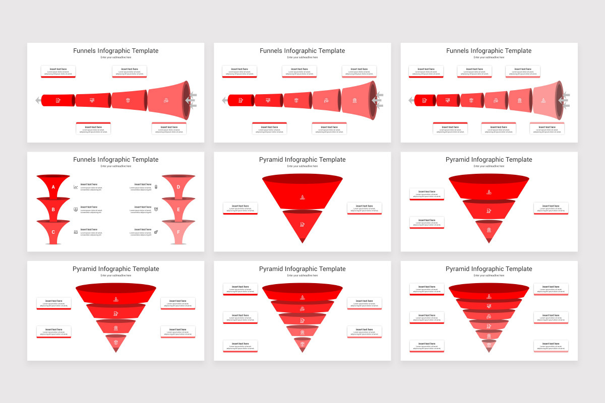 Funnel Toolbox 2D Google Slide Template | Nulivo Market
