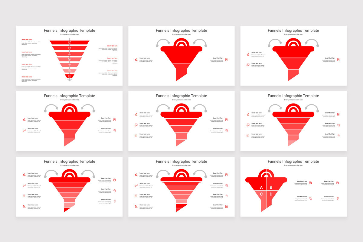 Funnel Toolbox 2D Google Slide Template | Nulivo Market