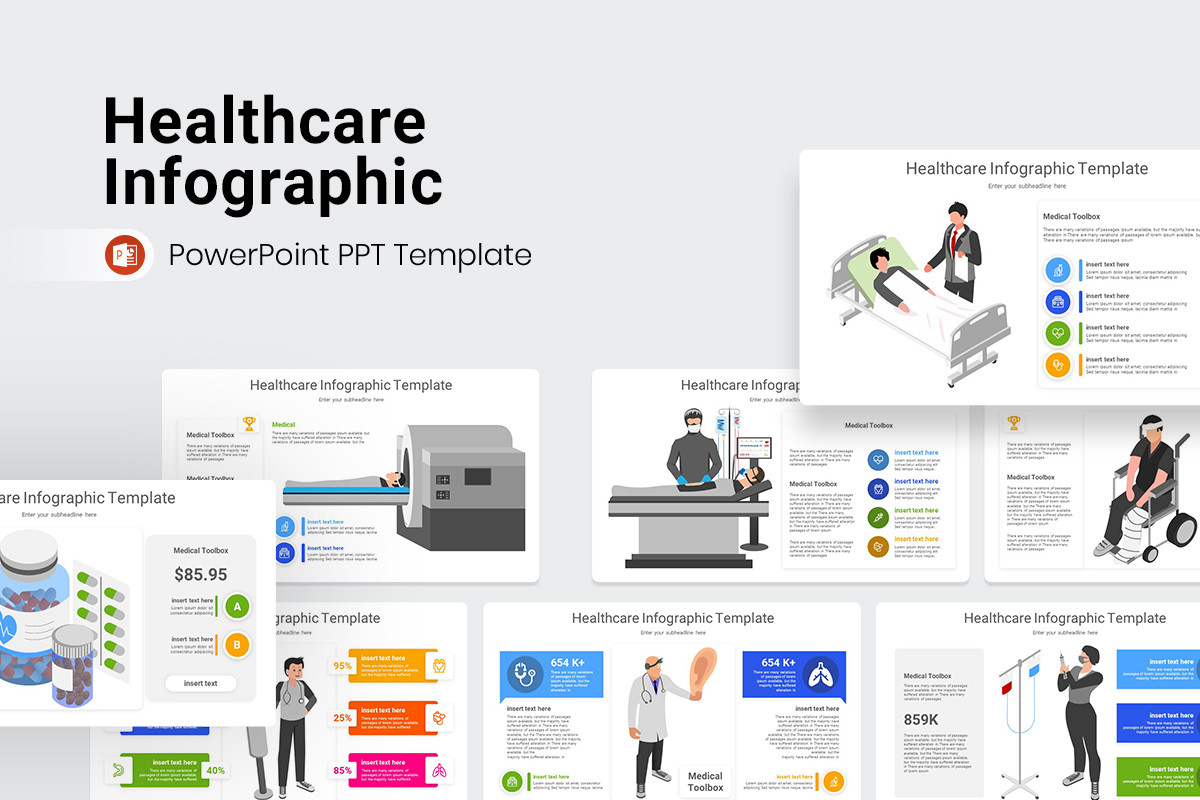 Healthcare Infographic PowerPoint Template | Nulivo Market