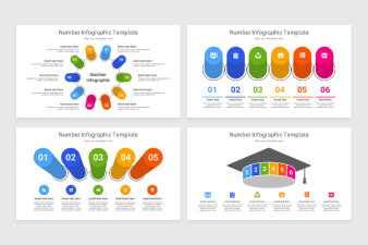 Number Infographics PowerPoint Template | Nulivo Market
