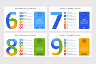 Number Infographics Google Slide Template | Nulivo Market