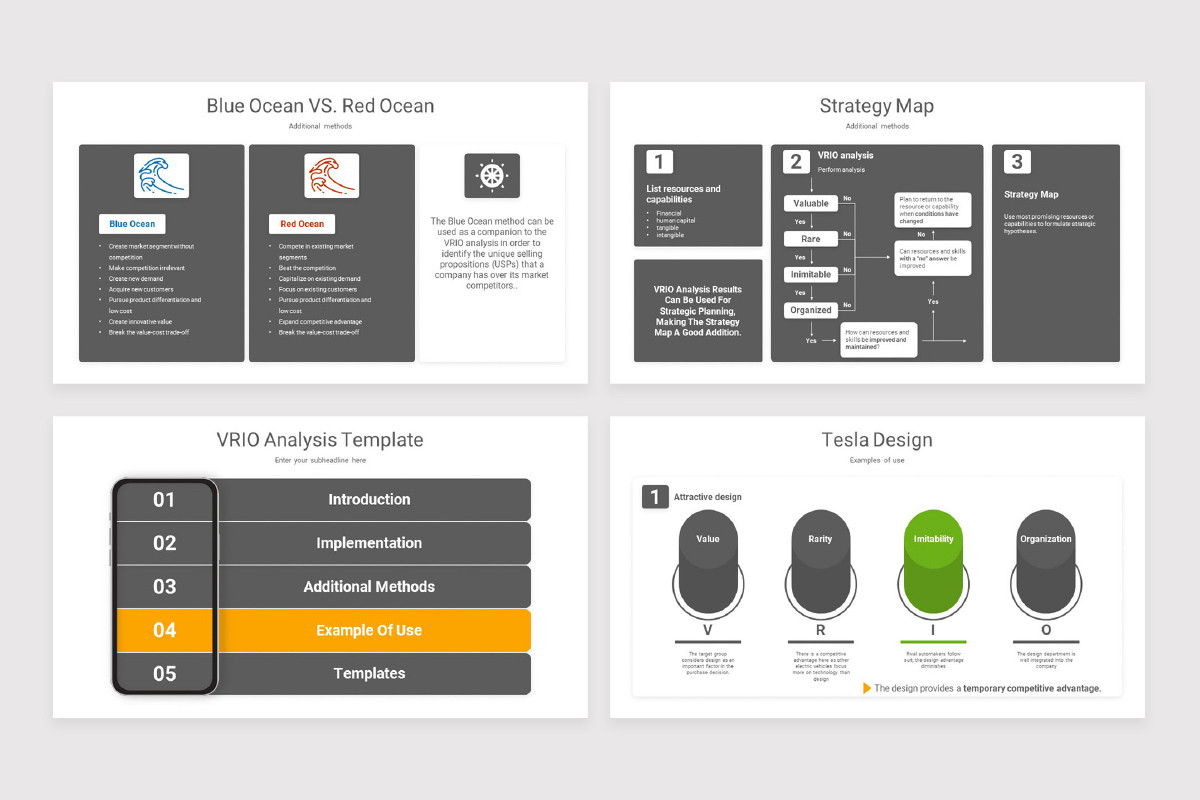 VRIO Analysis Google Slide Template | Nulivo Market