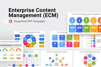 Enterprise Content Management (ECM) PowerPoint Template | Nulivo Market