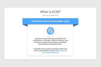 Enterprise Content Management (ECM) PowerPoint Template | Nulivo Market
