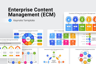Enterprise Content Management (ECM) Keynote Template | Nulivo Market