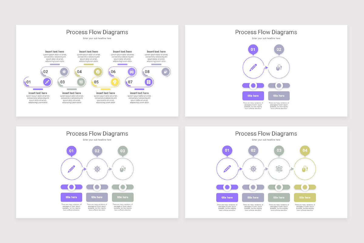 8 Steps Process Timeline Infographics PowerPoint Template | Nulivo Market