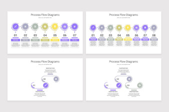 8 Steps Process Timeline Infographics PowerPoint Template | Nulivo Market