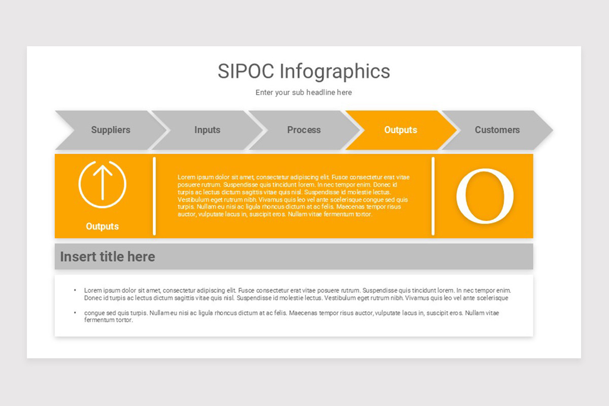 SIPOC Infographics Google Slide Template | Nulivo Market