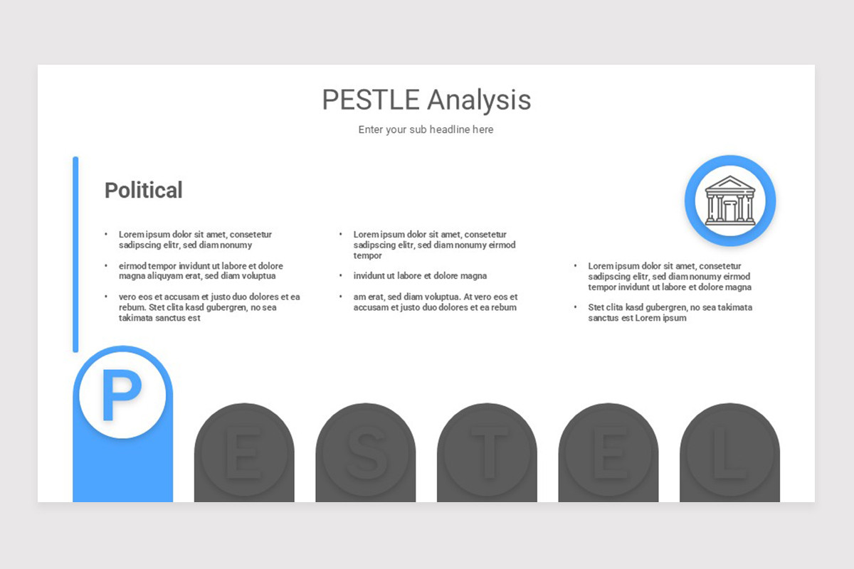 PESTEL Analysis Keynote Template | Nulivo Market