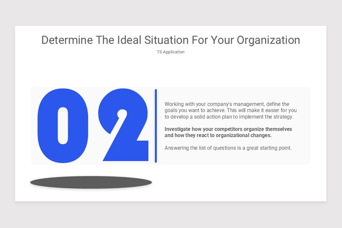 7-S Model PowerPoint Template | Nulivo Market
