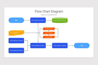 Flow Chart Diagram Google Slide Template | Nulivo Market