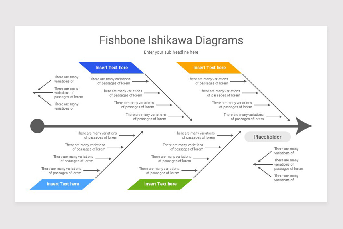 Fishbone Ishikawa Diagrams Keynote Template | Nulivo Market