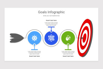 Goals Infographic Model Keynote Template | Nulivo Market