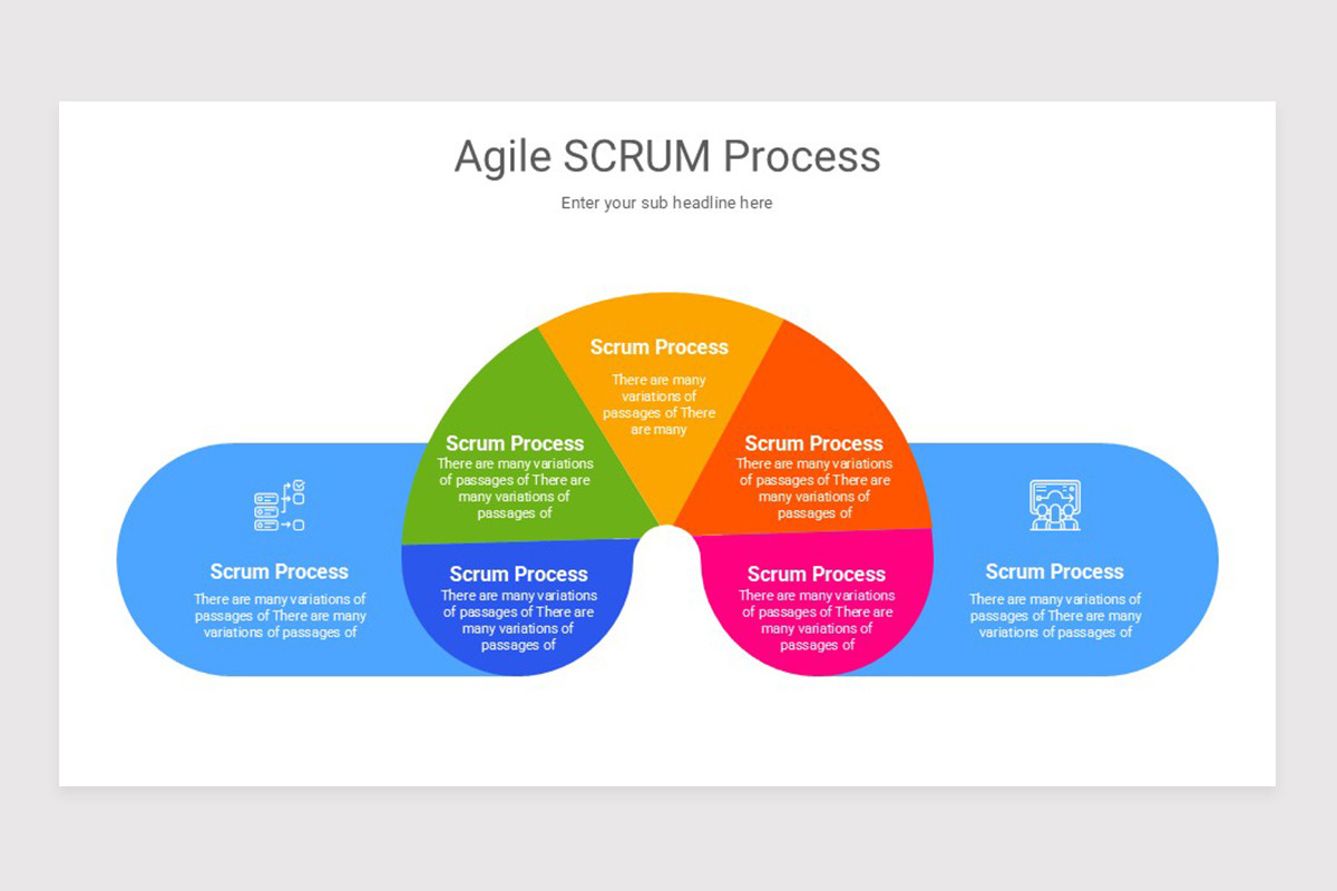 Agile Scrum Process PowerPoint Template | Nulivo Market