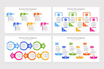 Process Flow Diagrams Google Slide Template | Nulivo Market