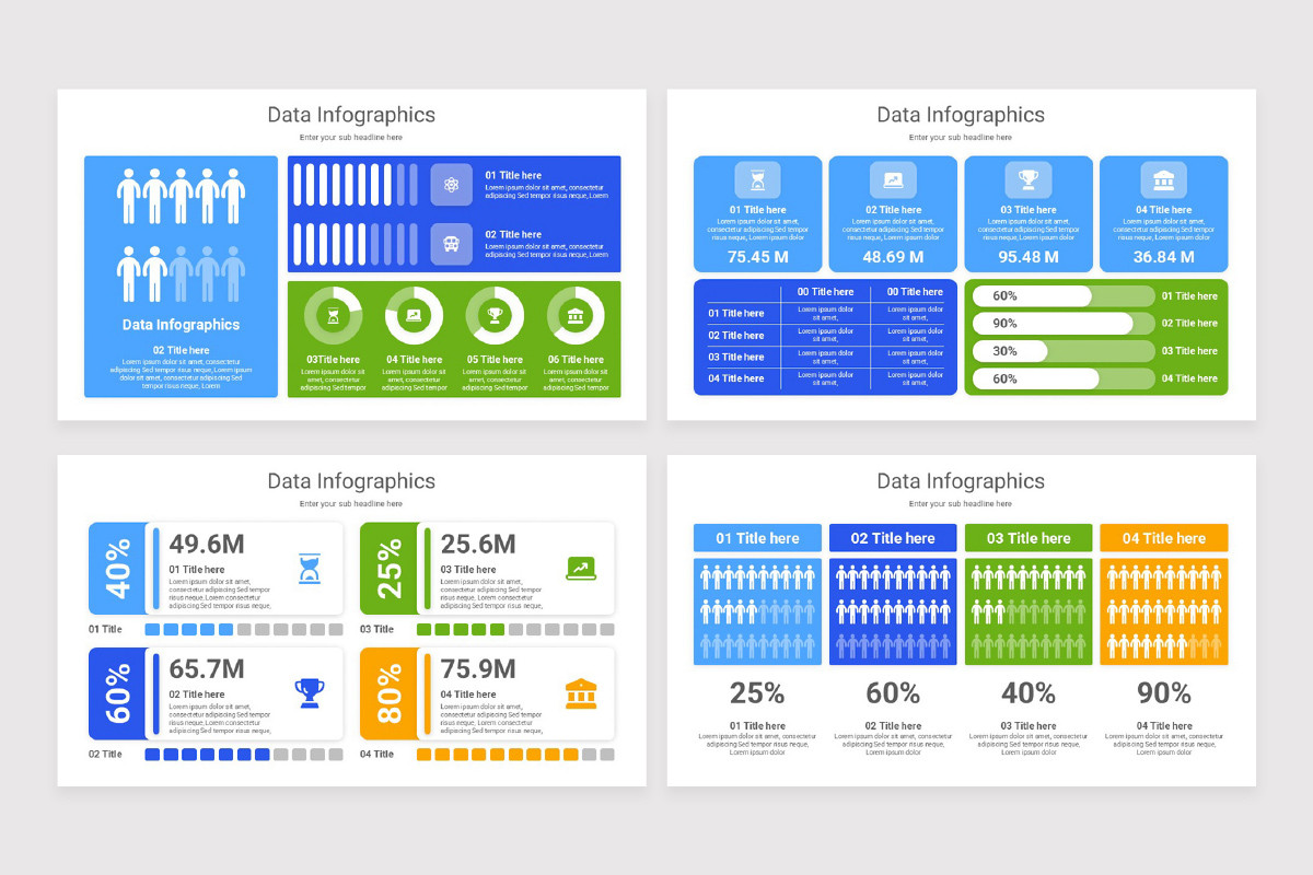 Data Infographics PowerPoint Template | Nulivo Market