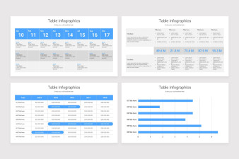 Table Infographics PowerPoint Template | Nulivo Market