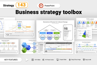 Business Strategy Toolbox PowerPoint Template | Nulivo Market