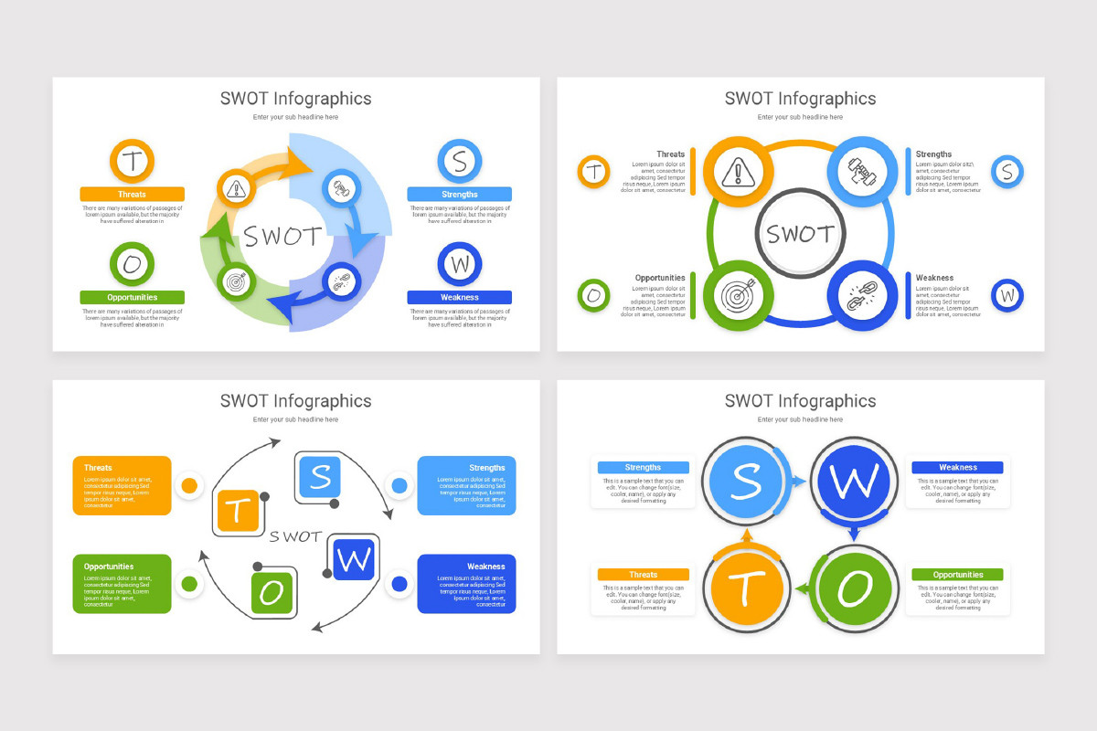 SWOT Infographics PowerPoint Template | Nulivo Market