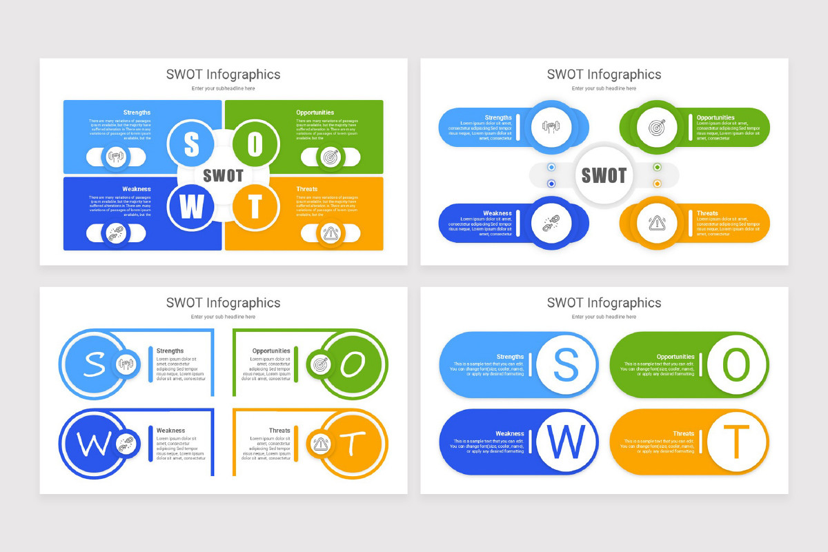 SWOT Infographics PowerPoint Template | Nulivo Market