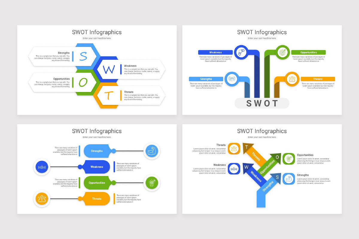 SWOT Infographics PowerPoint Template | Nulivo Market